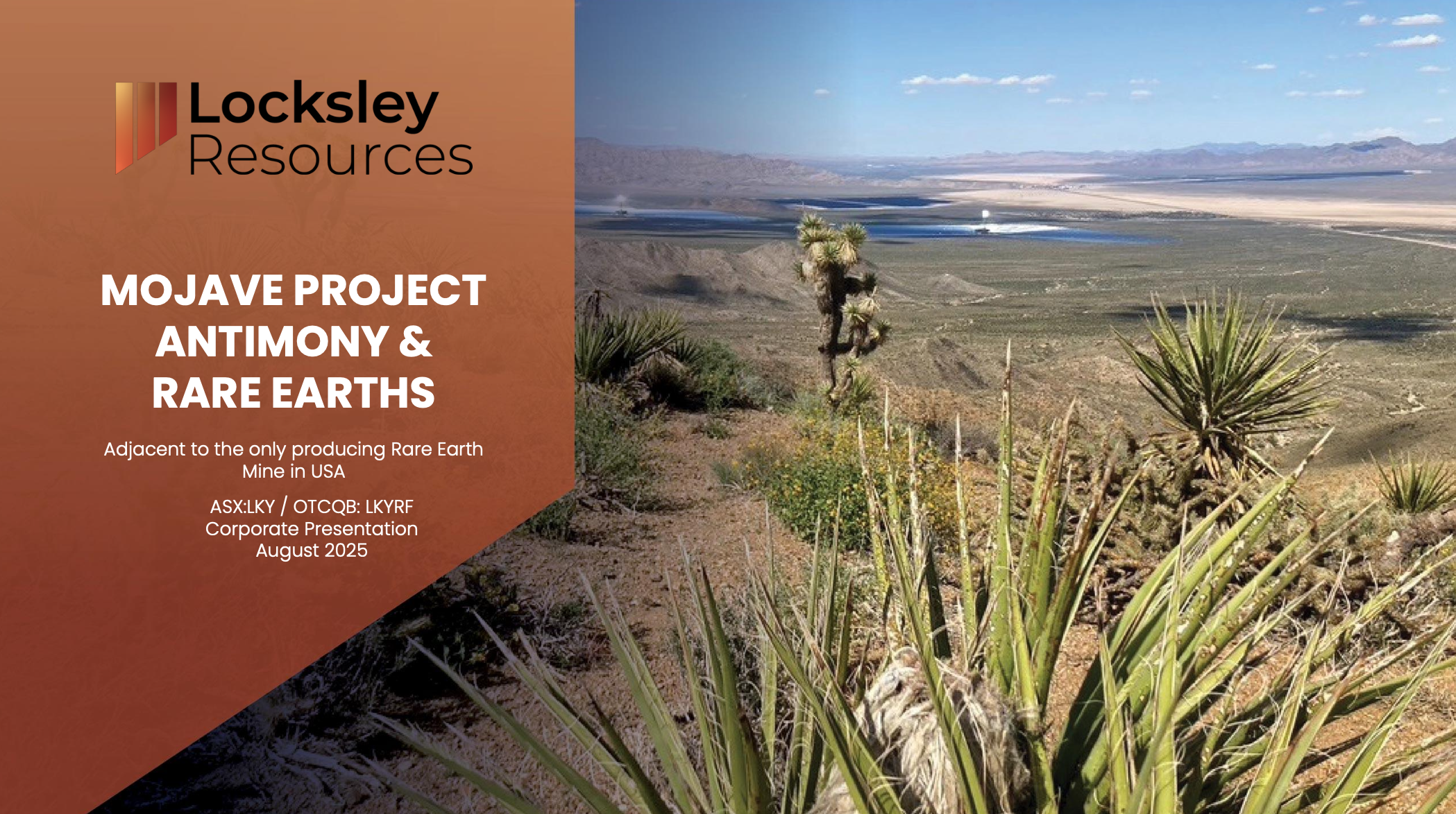 Locksley Resources Targets High-Grade Antimony & Rare Earths in U.S ...