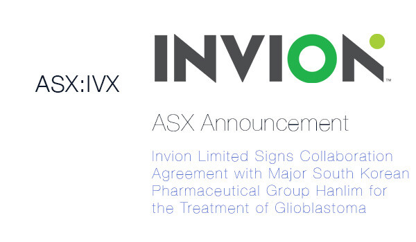 Invion Limited (ASX:IVX) Signs Collaboration Agreement with Major South ...