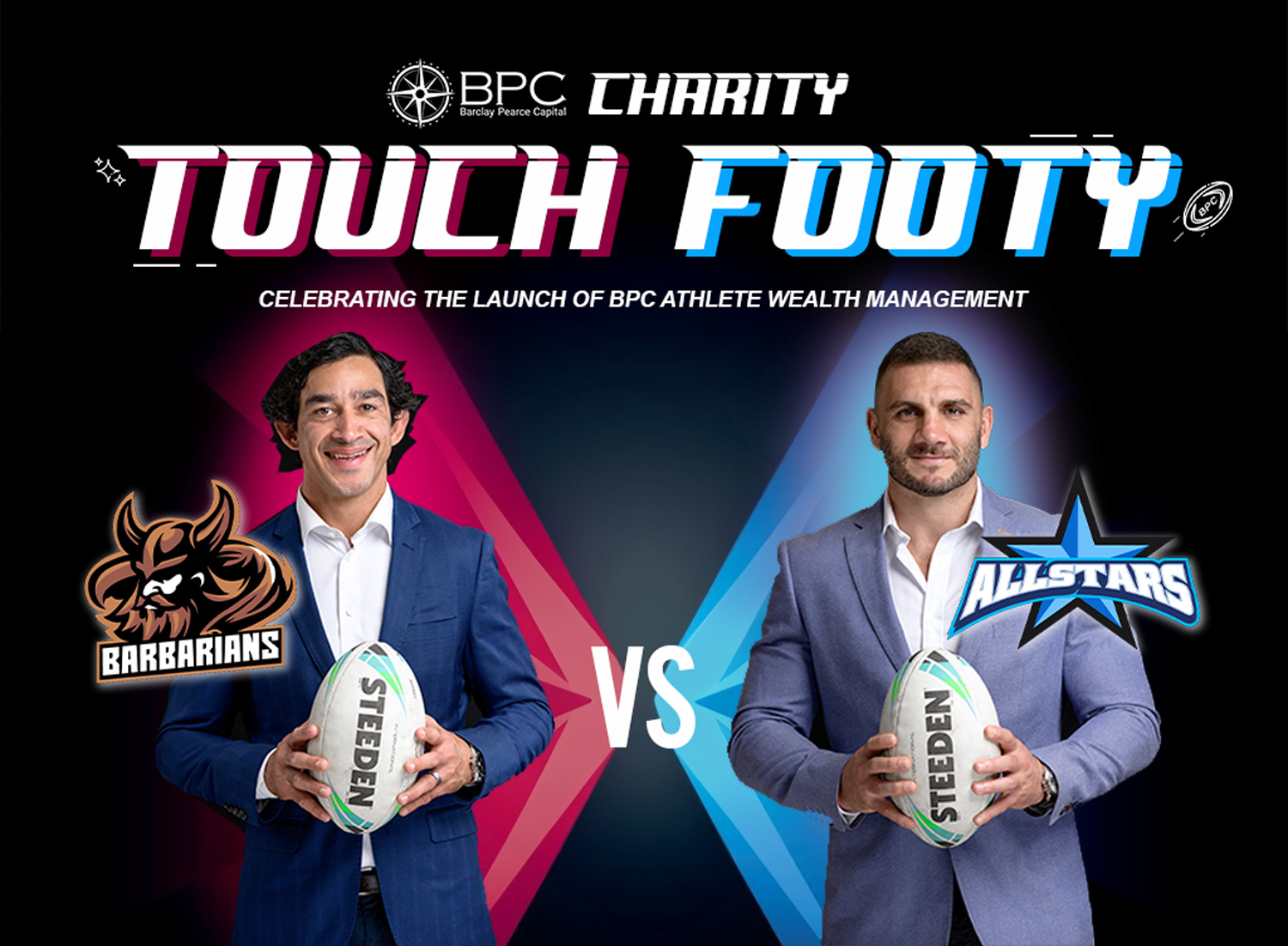 BPC Charity Touch Footy Match & Auction