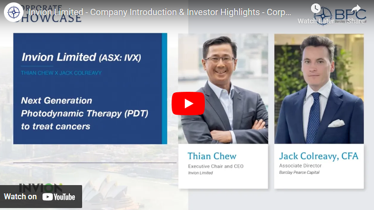 Invion Limited - Company Introduction & Investor Highlights - Corporate ...