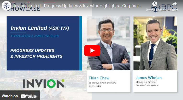 Invion Limited - Progress Updates & Investor Highlights - Corporate ...