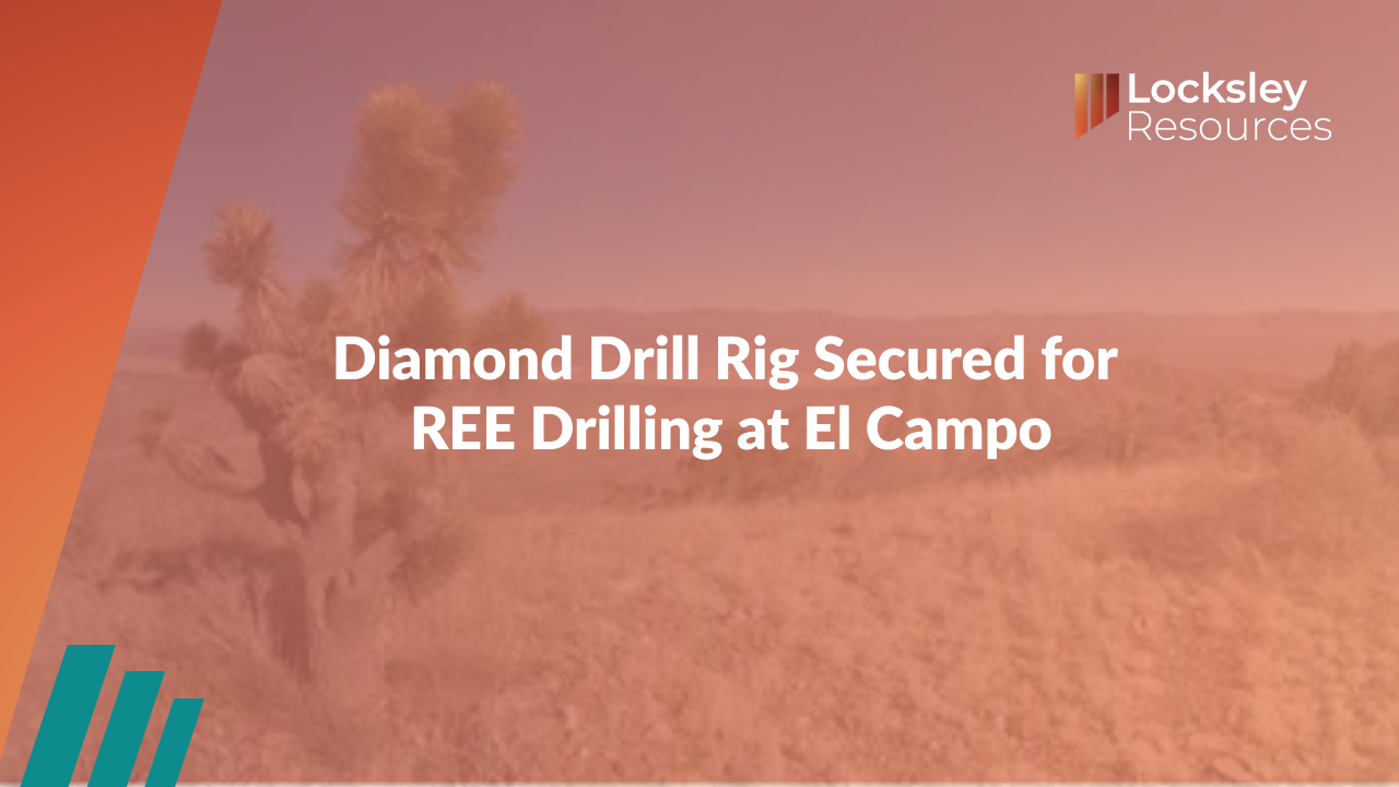Locksley Resources (ASX:LKY): Diamond Drill Rig Secured for REE ...