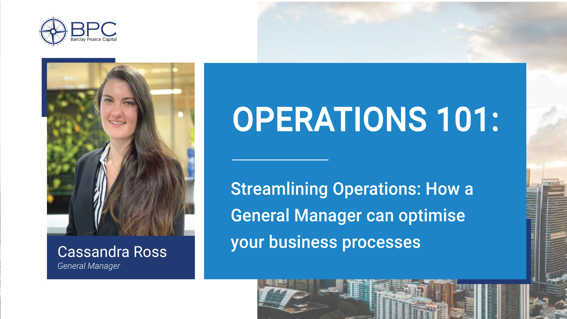 Streamlining Operations: How Operations can optimise your business ... Streamlining Operations: How Operations can optimise your business ...