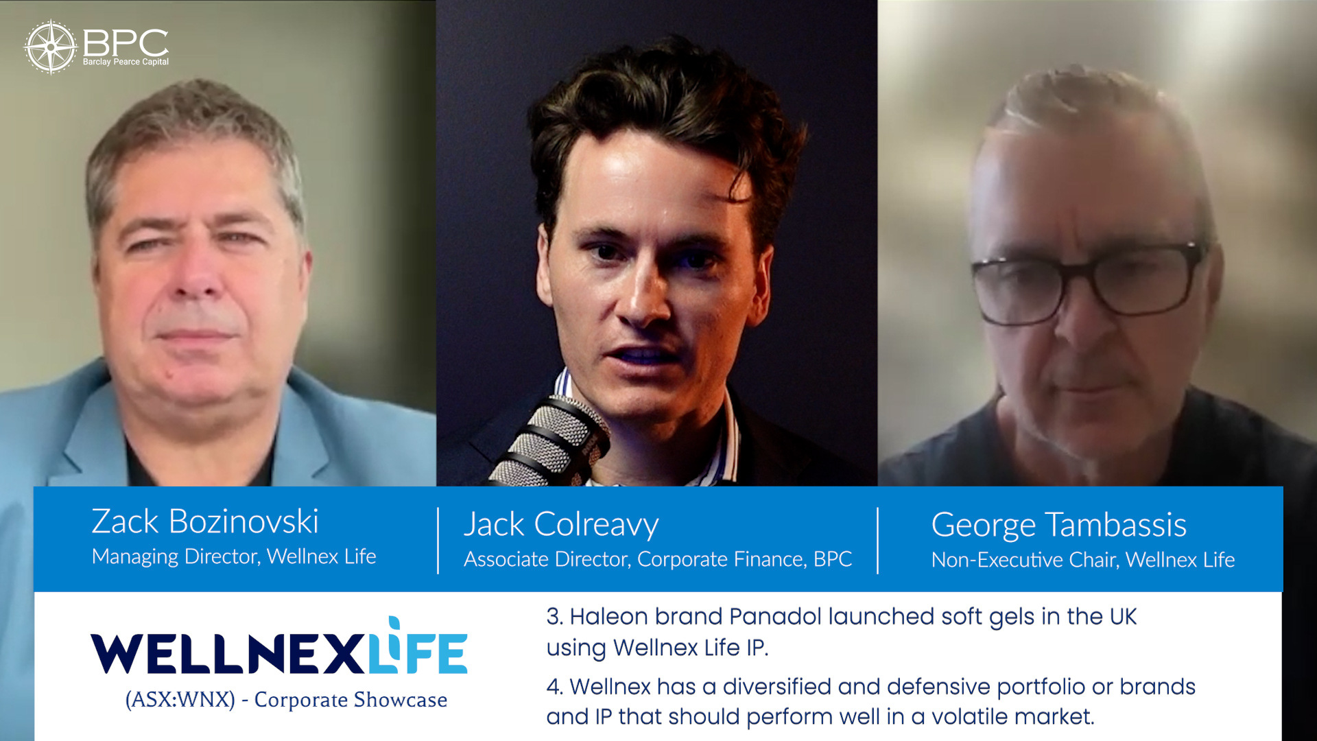 Wellnex Life (AIM: WNX | ASX: WNX) - Corporate Showcase - Episode 43